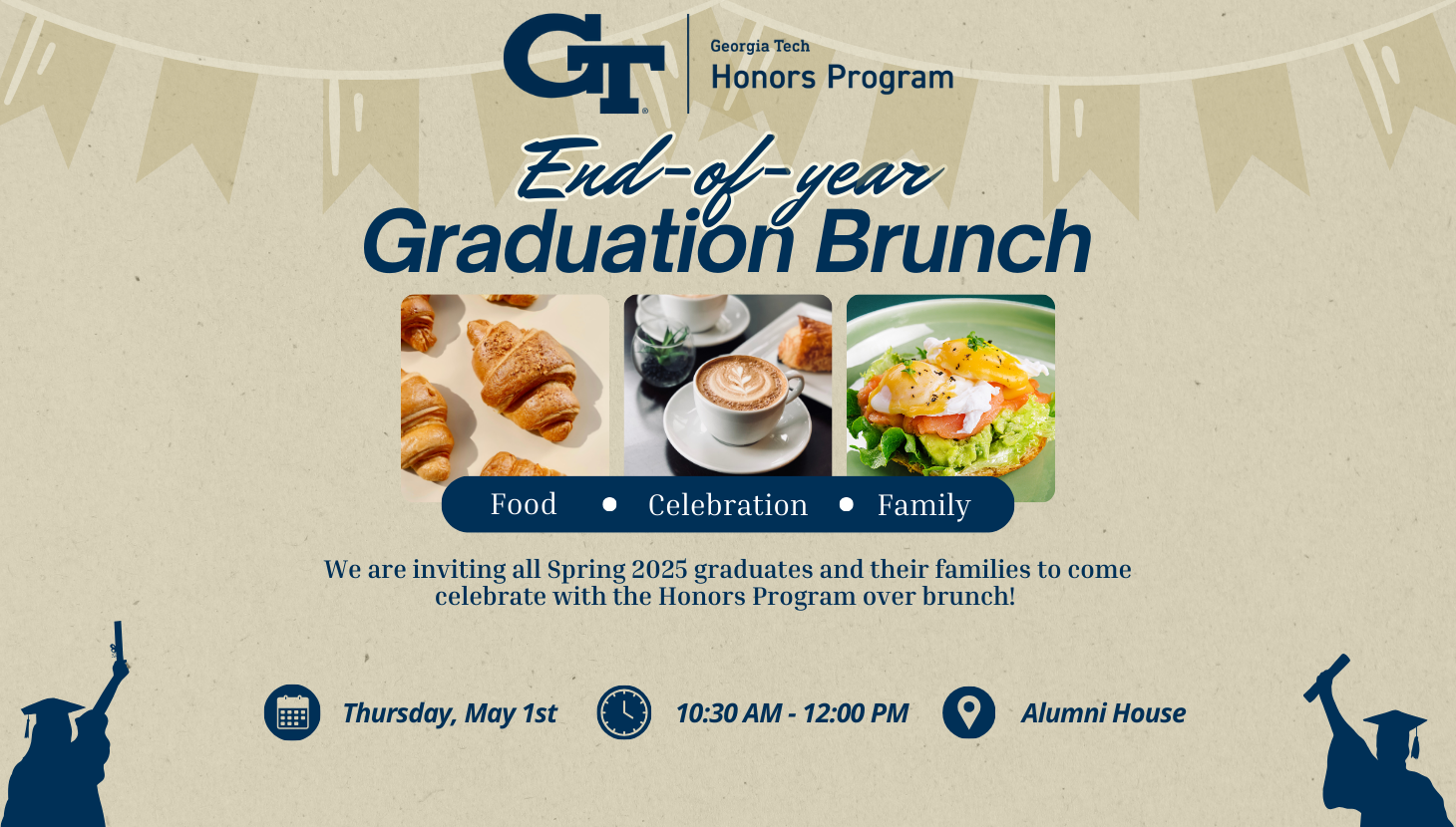 Spring 2025 Graduation Brunch | John H. Martinson Honors Program